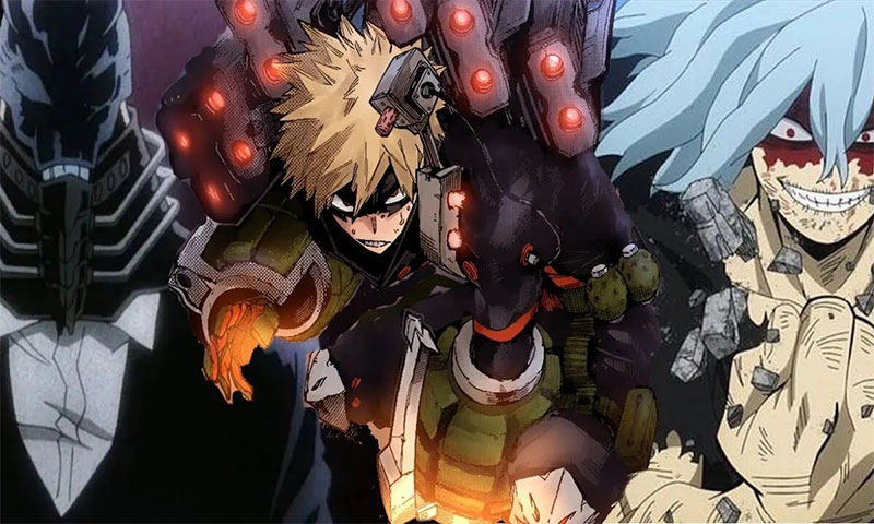 Spoiler My Hero Academia chap 405, Bakugo phản đòn All For One
