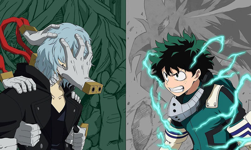 Spoiler My Hero Academia chap 415, Shigaraki biến đổi hình dạng mới